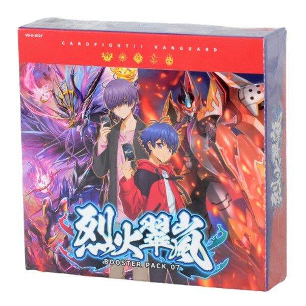 Bushiroad Cardfight!! Vanguard : Will+Dress Booster Pack 07 Fiery Mountain Wind VG-D-BT07 แบบ ...