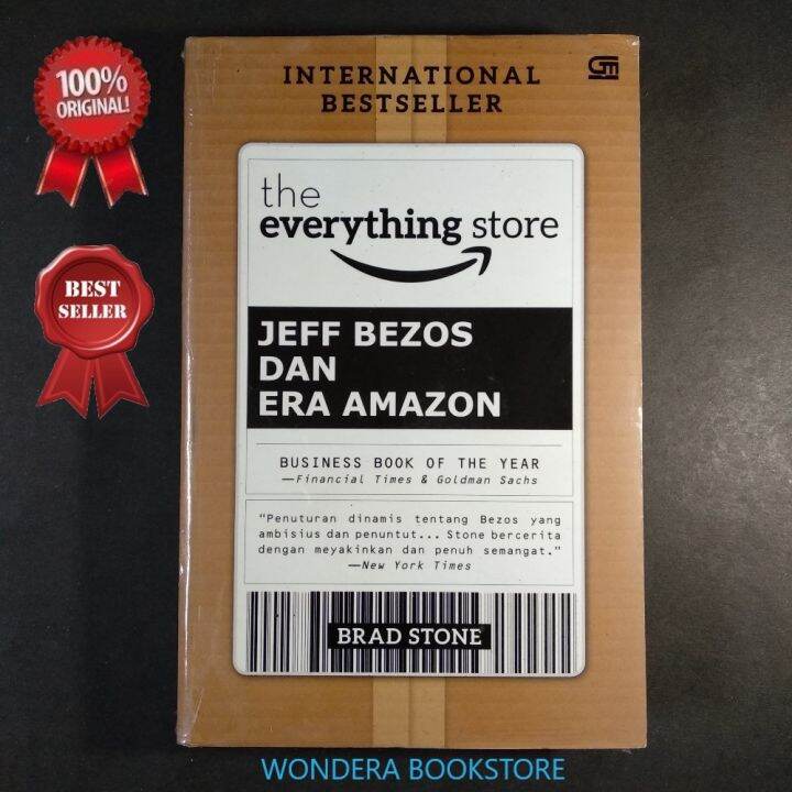 Buku ORI The Everything Store Jeff Bezos dan Era Amazon oleh Brad Stone - International Best ...