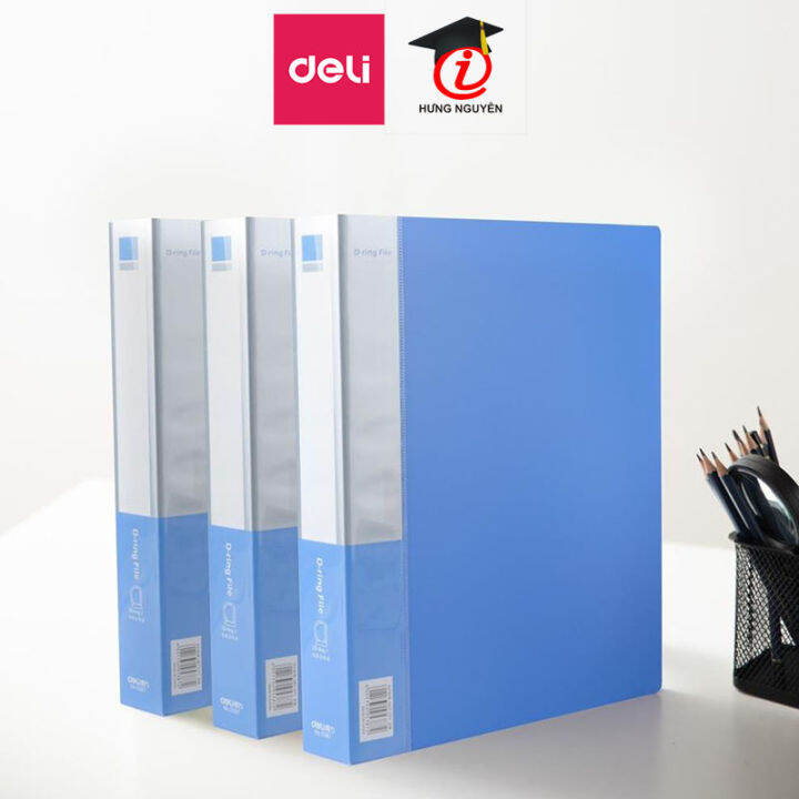 File còng nhẫn dày 4cm A4 D-ring 5387 (Deli) | Lazada.vn
