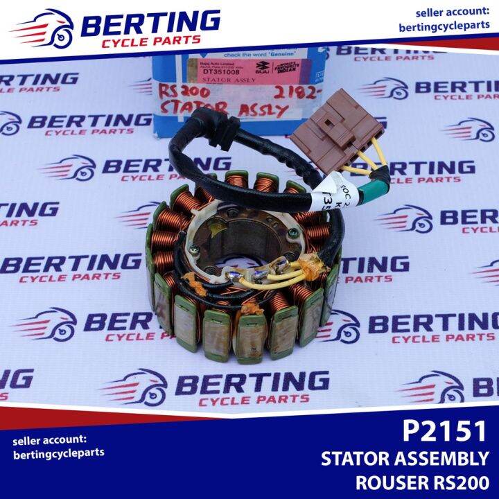 STATOR ASSEMBLY Rouser RS200 Genuine DT351006 OR DT351008 | Lazada PH