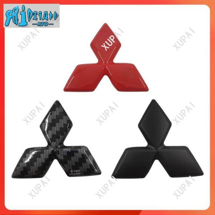 RTO Mitsubishi Logo Car Auto Steering Wheel Emblem Badge Sticker Decal ...