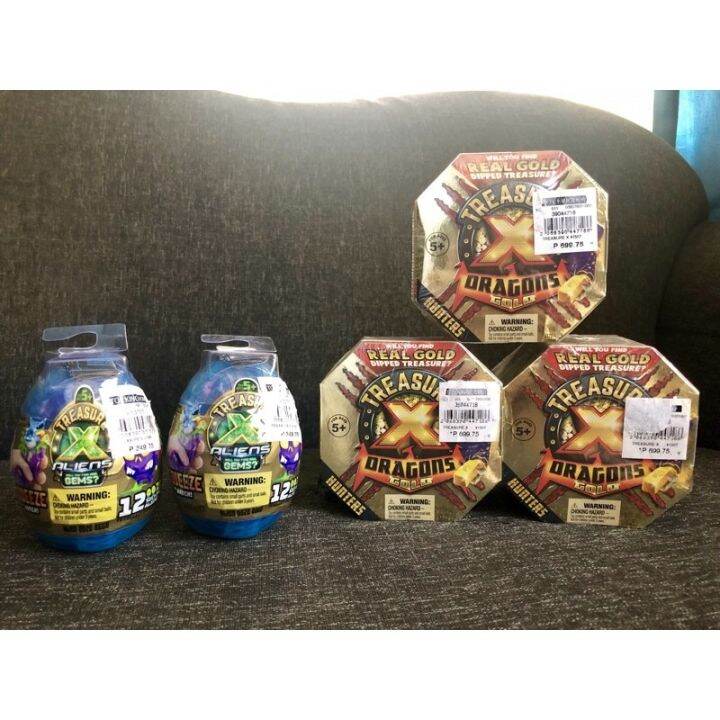abmsf331kido2 Authentic Treasure X Dragons Gold Aliens Ooze X Marks the ...