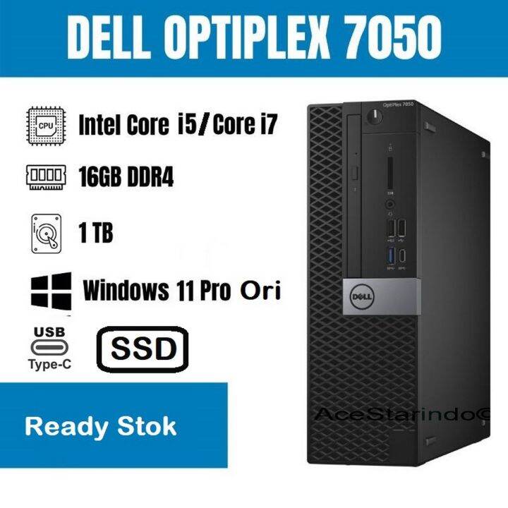 Small PC DELL Optiplex 7050 SFF Core i5 Gen6 | Lazada Indonesia