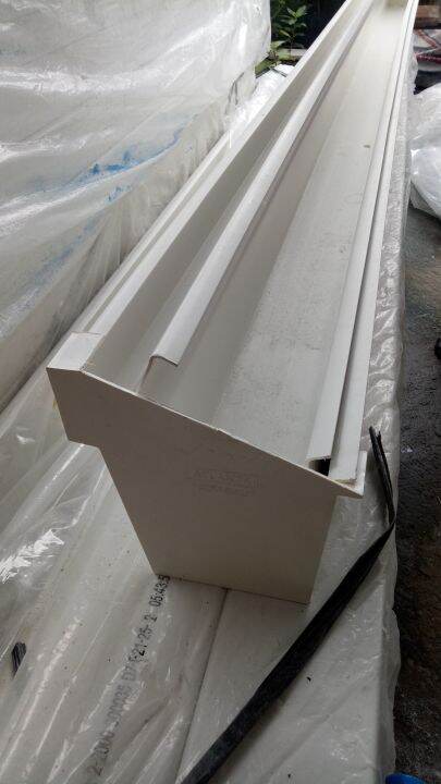 ATLANTA DURACON PVC GUTTER 12X8 , 18X8 8FT | Lazada PH