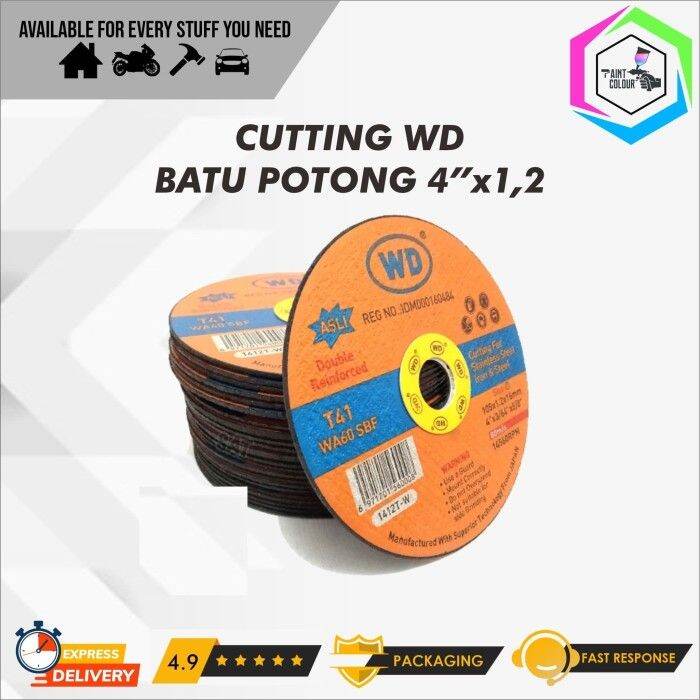 Batu Potong 4″x1,2 / Cutting Wheel WD | Lazada Indonesia