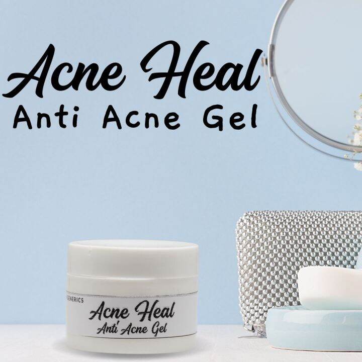 [ ANTI ACNE + PIMPLE MARKS REMOVER ] SkinGenerics Acne Heal Gel Acne ...