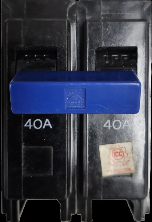 40A 2 Pole Circuit Breaker Plug-in Type ( Taiyou), 40A 2P Circuit ...