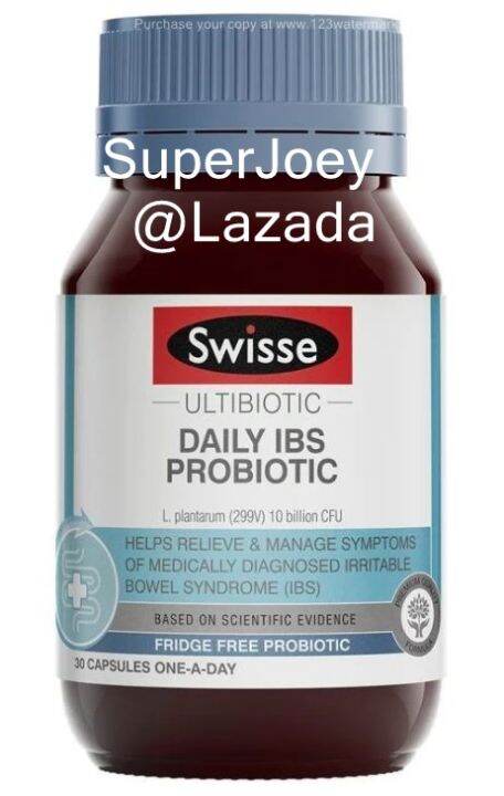 Swisse Australia Ultibiotic Daily Probiotic IBS 30 Capsules | Lazada Indonesia