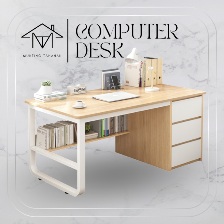 Modern Scandinavian Minimalist Futuristic Nordic Computer Table Home ...