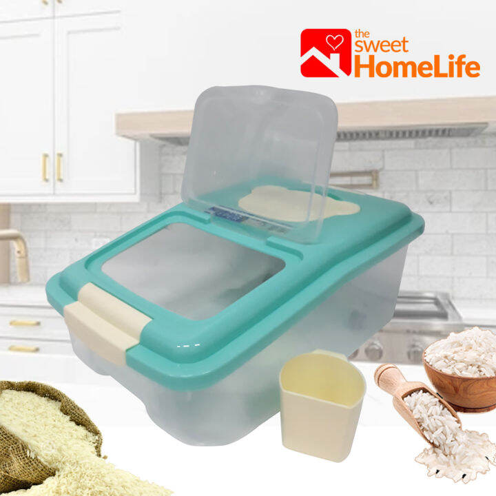 THE SWEET HOMELIFE Uniplus Rice Keeper 6 Kg 8842 With Free Rice Cup ...