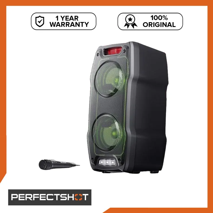 Sharp PS-929 Portable Bluetooth Party Speaker with Mic Karaoke | Lazada PH