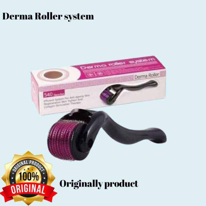 ORIGINAL DERMA ROLLER SYSTEM 0.5 MM ALAT KECANRIKAN ALAT TREATMENT ...