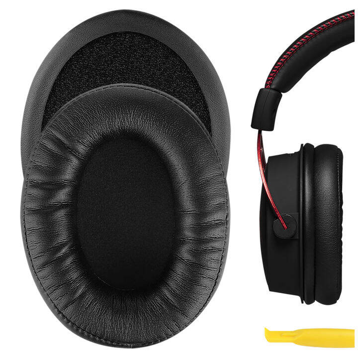 Geekria Protein Leather Ear Pads for HyperX Cloud Alpha Gaming Headset ...