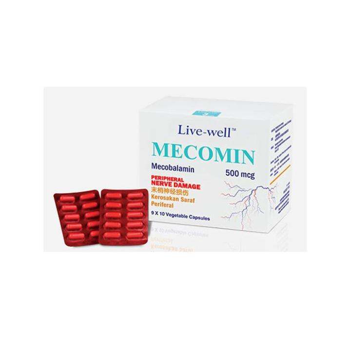 Live Well Mecomin 500mcg -2x90's + 60's (1 set) | Lazada