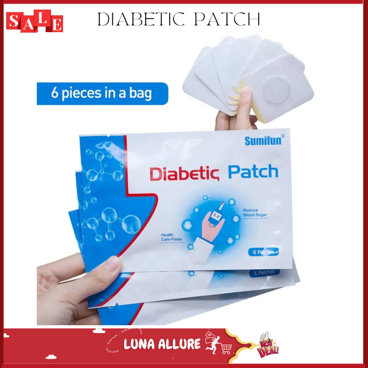 100% AUTHENTIC SUMIFON Diabetic Patch Original 6 Patches, Stabilizes Blood Sugar Level, Balance ...