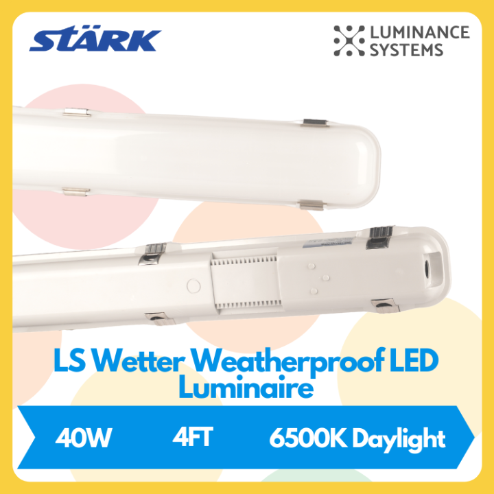 LS Linear Wetter Weatherproof LED 4ft 40W 6500K | Lazada