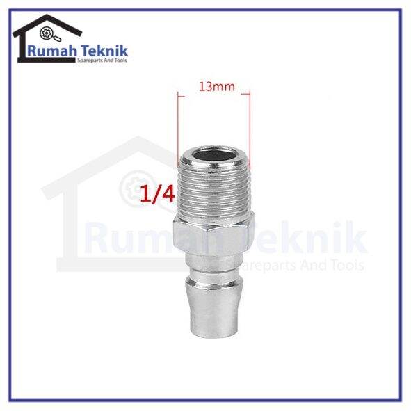 Quick Coupler 20 PM Kompresor Angin Dan Peralatan Pneumatic | Lazada ...