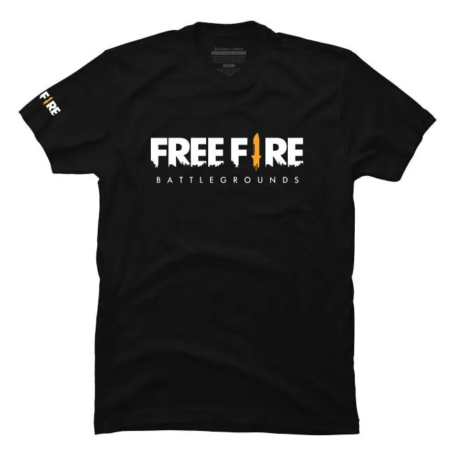FREE FIRE BATTLEGROUNDS Garena T Shirt | Lazada