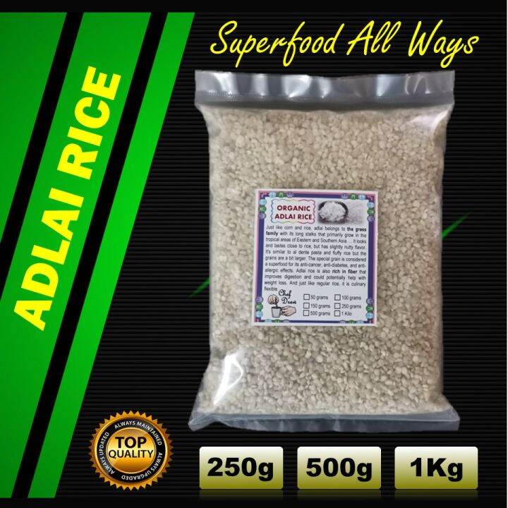 Adlai Rice Organic (250g, 500g, 1Kg) Premium Quality | Lazada PH