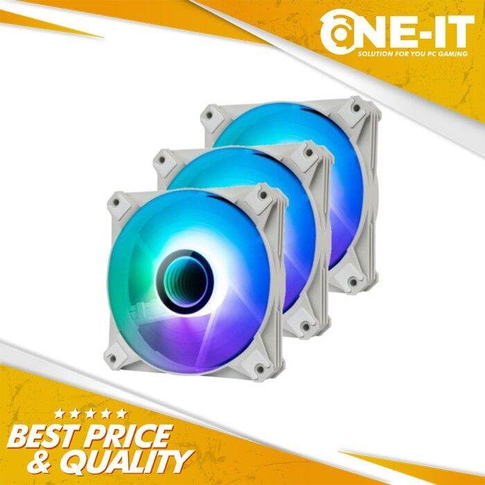 FAN DARKFLASH INFINITY 8 PWM 3in1 120mm ARGB 5 Pack Fans White | Lazada ...