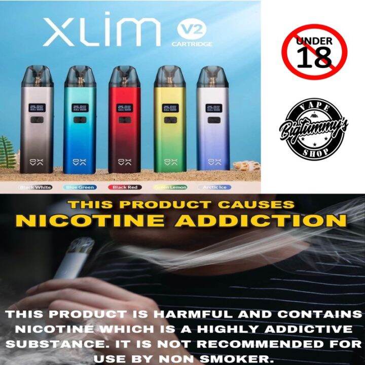 vape Oxva Xlim Version 2 NO LANYARD with OX VA Warranty | Lazada PH