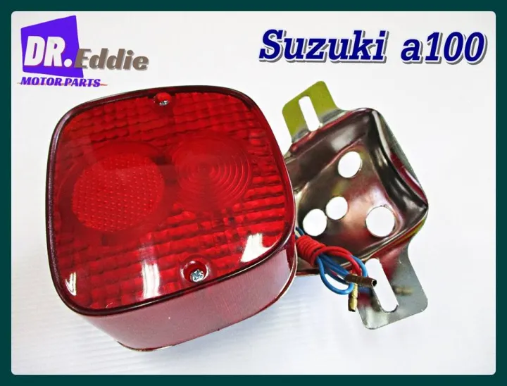 SUZUKI A100 AS100 A80 TS100 TS125 TAIL LIGHT + BRACKET #ไฟท้าย พร้อมขายึด A100 | Lazada.co.th