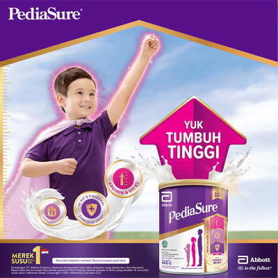 PediaSure Triplesure Susu Formula Pertumbuhan Anak Madu 400 gram | Lazada Indonesia