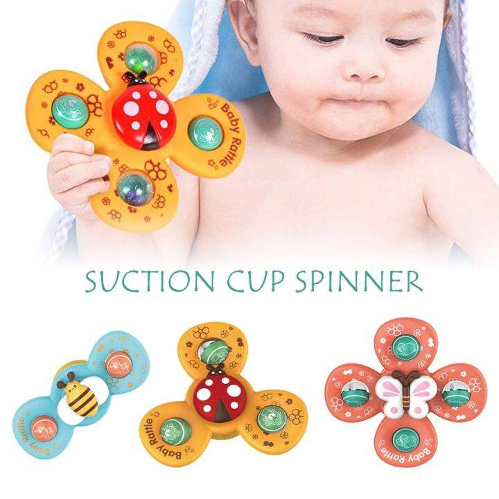 Suction Cup Spinner Toys Rotating Fingertip Gyroscope Relieve Toy ...