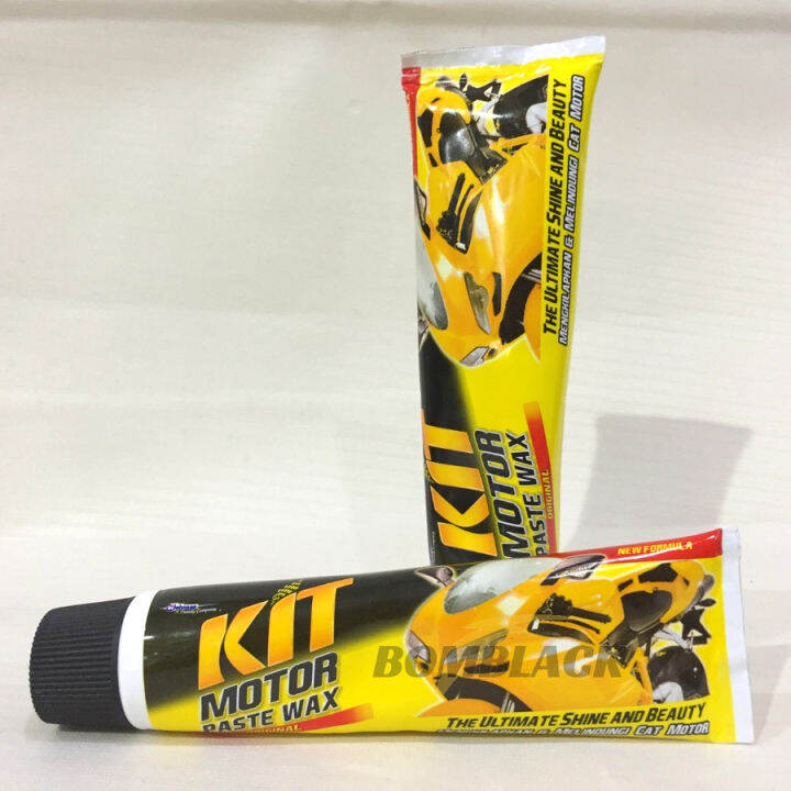 KIT Motor Paste Wax 60gr Pelindung Pengkilat Poles Cat Motor Body Odol ...