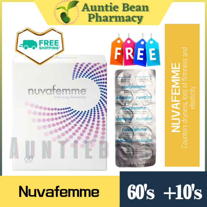 [ FREE SHIPPING ] Nuvafemme 60 Tablets + 10 Tablets [ NUVANTA ] exp: 02 ...
