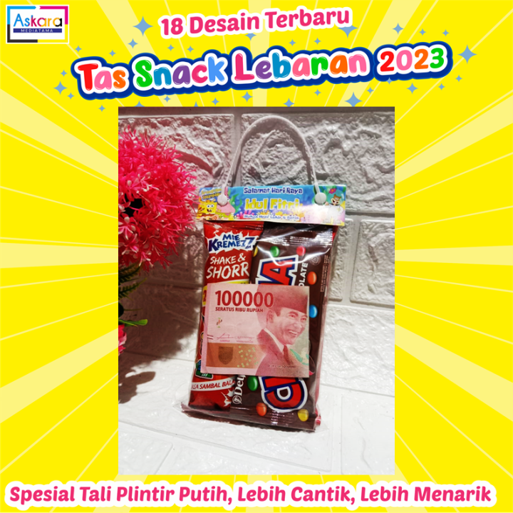[Sponge Bob isi 10] Tas Snack Angpao Lebaran Terbaru 2023, Plastik ...