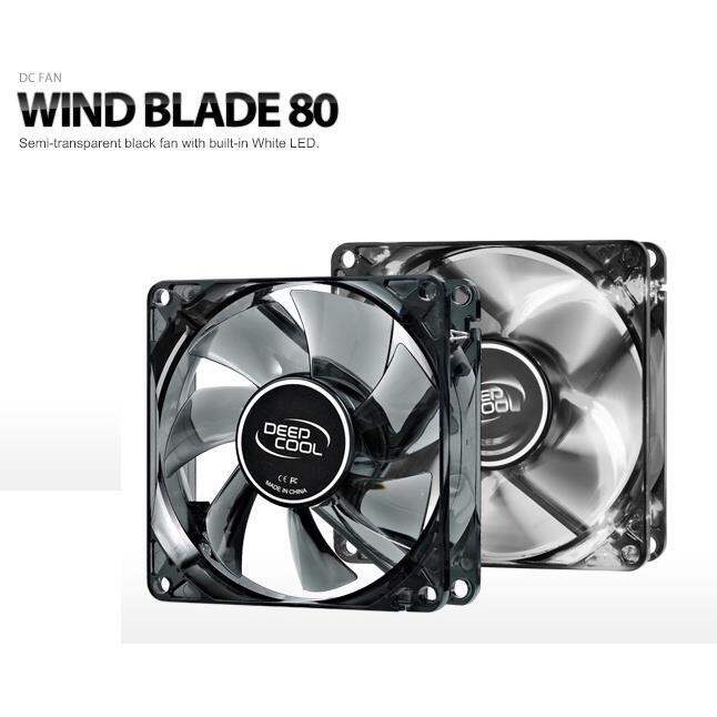 DeepCool WindBlade 80 with 4 White LED DC Fan | Lazada PH
