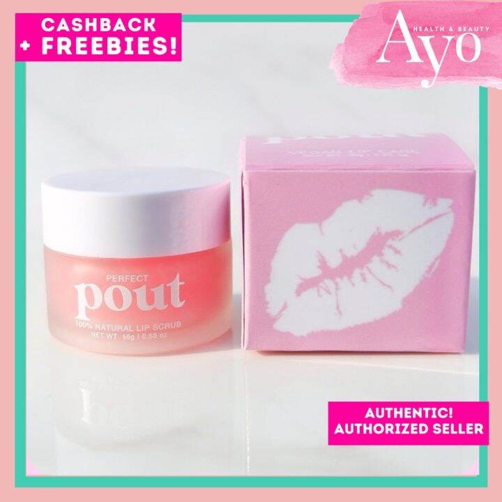 Lip Scrub Perfect Pout Ph Whipped Vegan Lip Scrub 15g x AYO Beauty ...