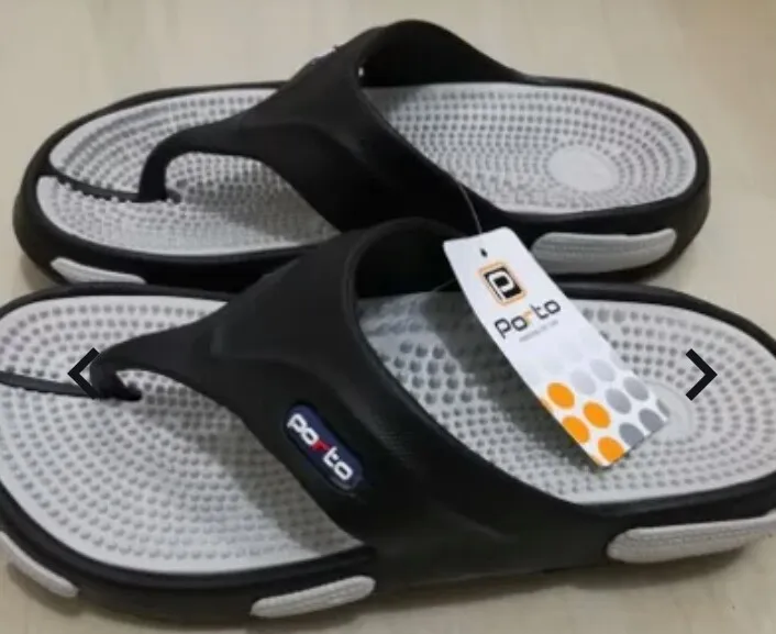 Sandal Jepit Karet Pria Porto duri/model trendy/bahan ringan tahan air ...