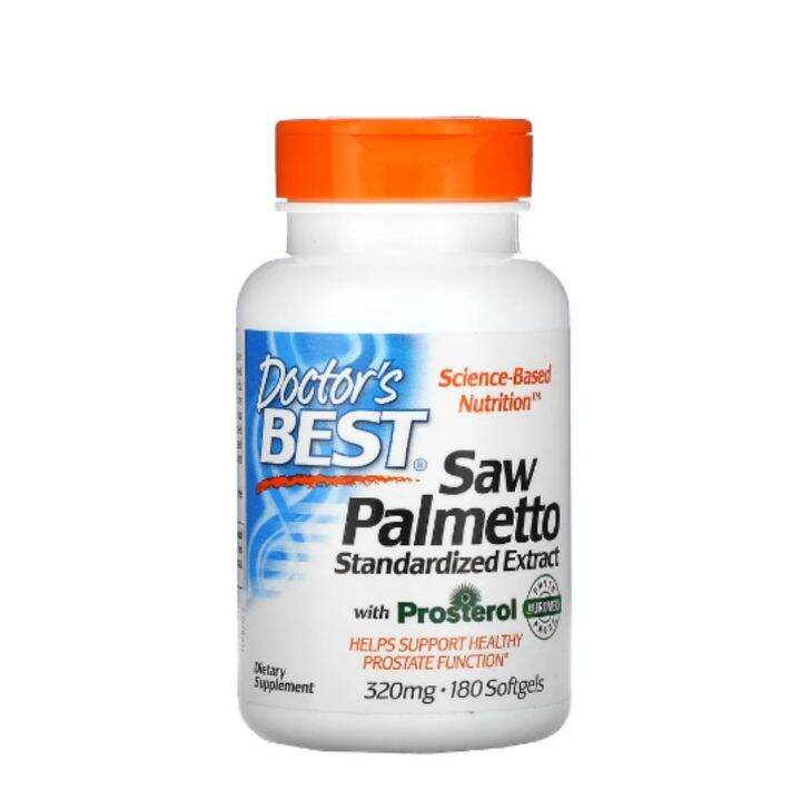 USA Shoppers | Doctor's Best Saw Palmetto with Prosterol, Standardized ...