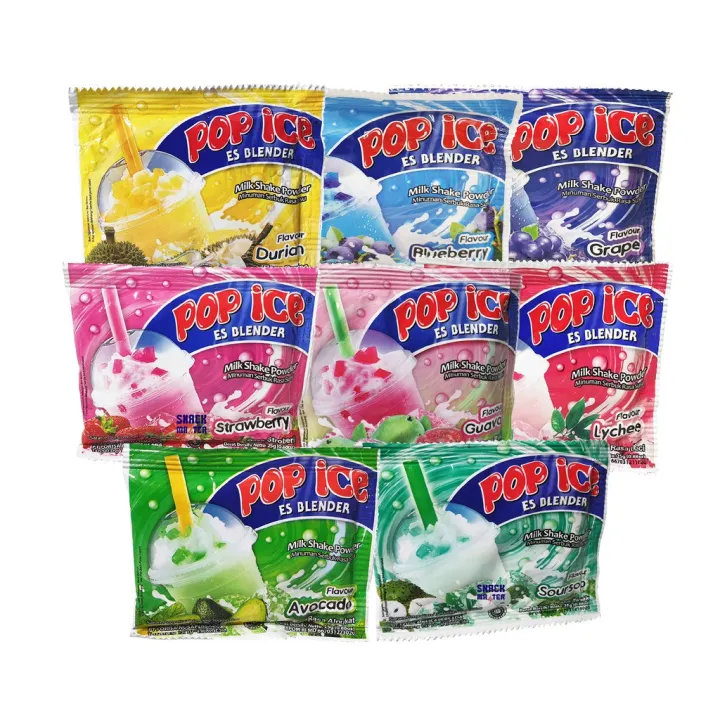 pop ice all varian rentengan isi 10 murah meriah | Lazada Indonesia