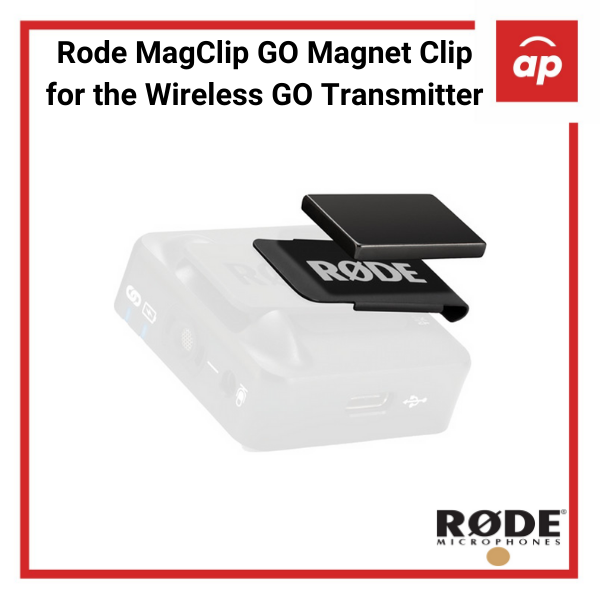 Rode MagClip GO Magnet Clip for the Wireless GO Transmitter | Lazada ...