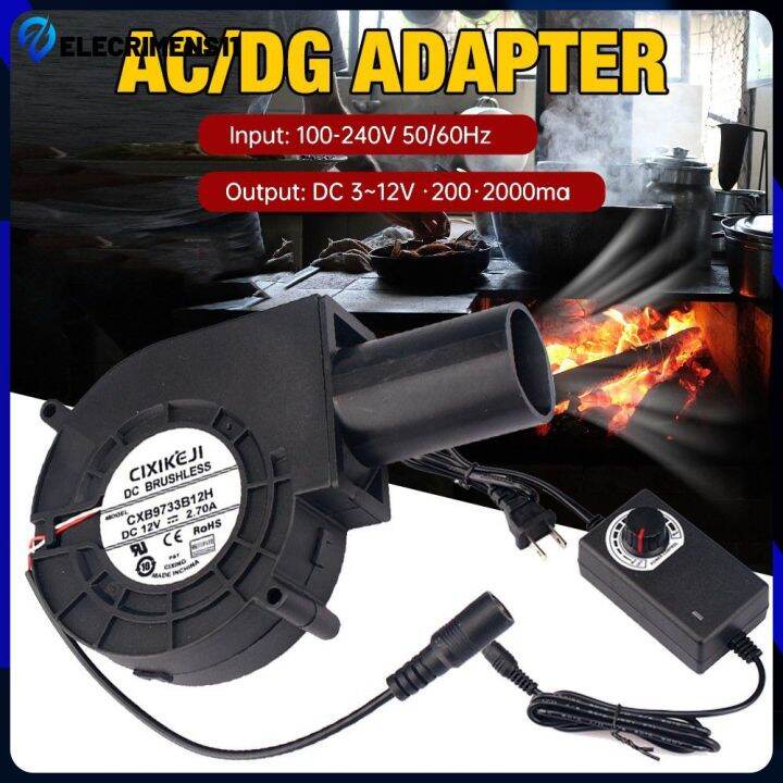 [Lowest Price] New upgrade Blower Fan Air Blower DC 12V portable blower ...