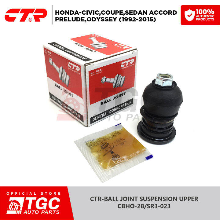CTR Ball Joint Suspension Upper Honda Civic / Coupe /Sedan /Accord / Prelude /Odyssey (1992-2015 ...