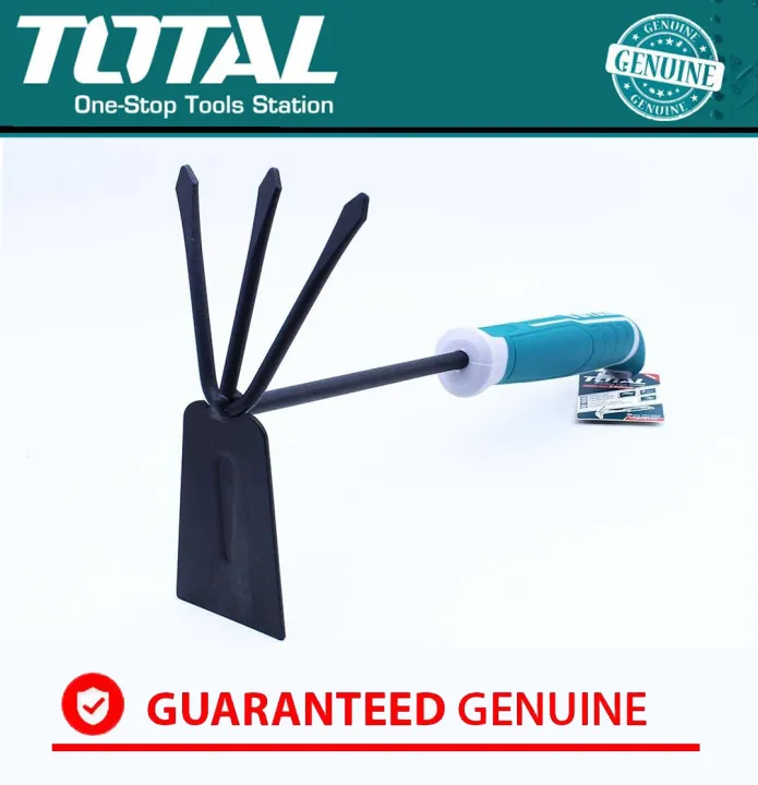 Total THGT979K Garden Hand Rake / Hand Hoe •khm megatools• | Lazada PH