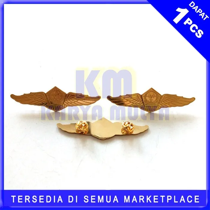 Pin Wing Pramuka Saka Kencana - Pin Wing Pramuka Bahan Ful Logam ...