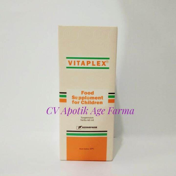 Vitaplex syrup 60 mL (Bernofarm) | Lazada Indonesia