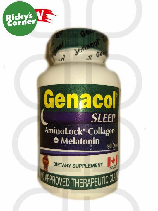 Genacol Sleep Aminolock Collagen melatonin 90 caps | Lazada PH
