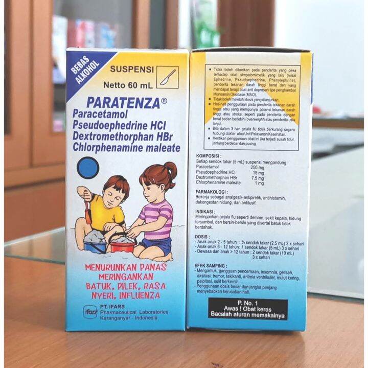 Paratenza Syrup 60 ml | Lazada Indonesia