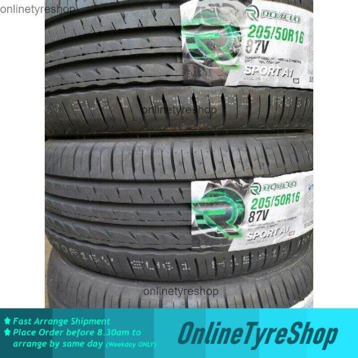 205/50/16 Rovelo Sport A1 Tyre Tayar | Lazada
