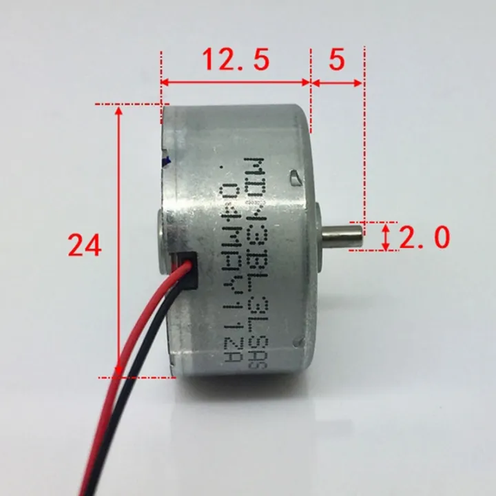 NMB Minebea Micro 300 DC Motor RF-300CA 24mm Diameter Mini Precision ...