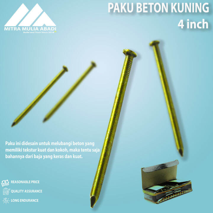 Paku Beton Kuning Holy 4 Inch10cm | Lazada Indonesia