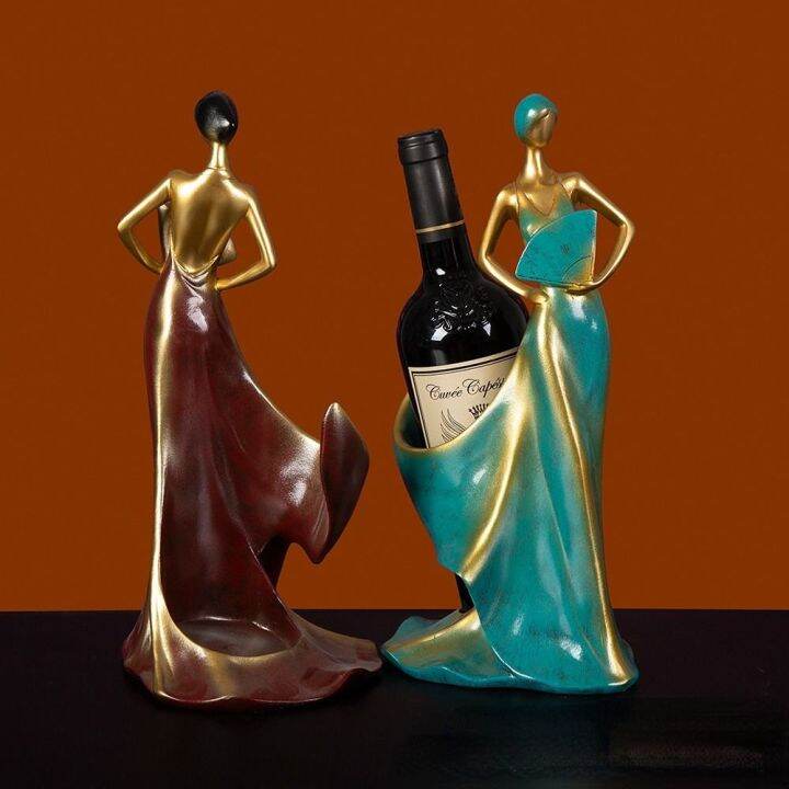 VHVP Resin Dekoratif Patung kecantikan Gaya Nordik Modern Rak ...