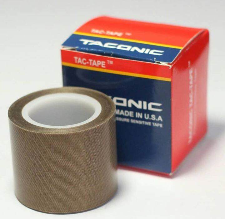 Tac-Tape Taconic Teflon Tape 6085-03 ( 50mm x 10M ) Pressure Sensitive ...