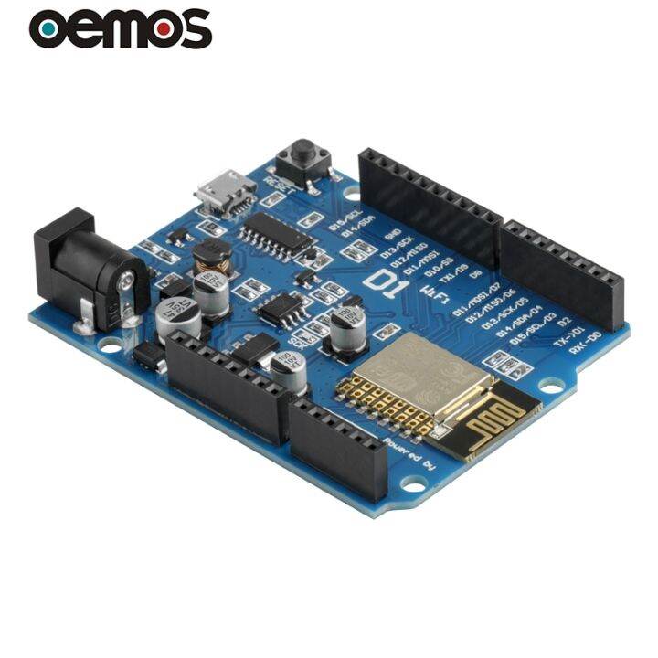 ESP-12E WeMos D1 UNO R3 CH340 CH340G WiFi Development Board Based ESP8266 Shield Smart ...